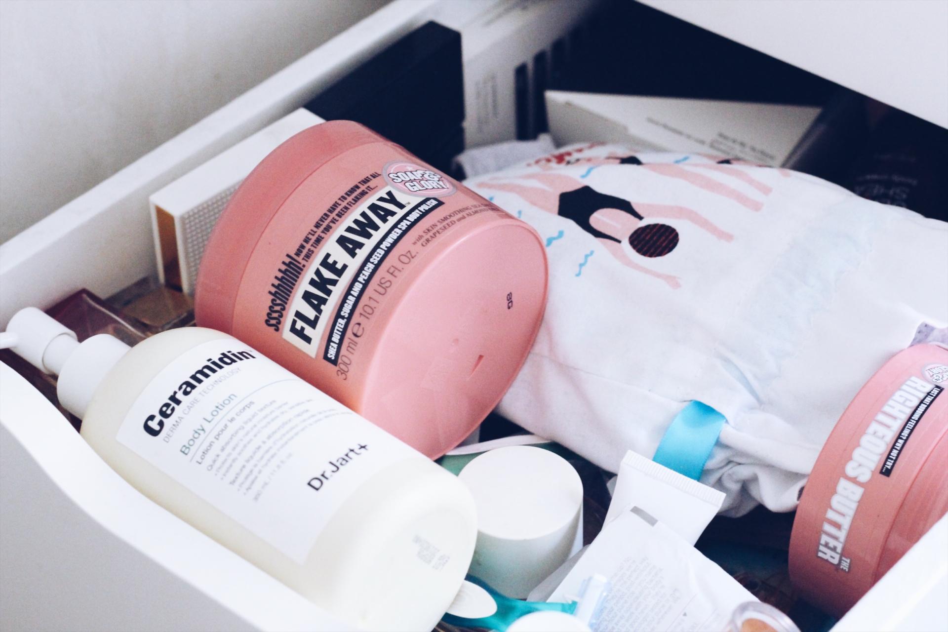 How to Declutter Beauty Body Products